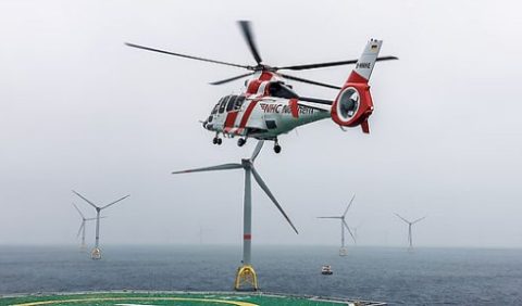 NHC Northern Helicopter remains HEMS provider for the offshore wind farms Albatros and Hohe See ...